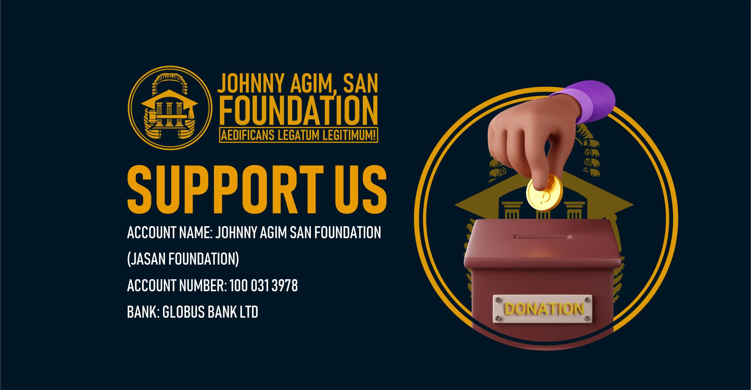 Donate – JASAN FOUNDATION | Building A Lasting Legacy